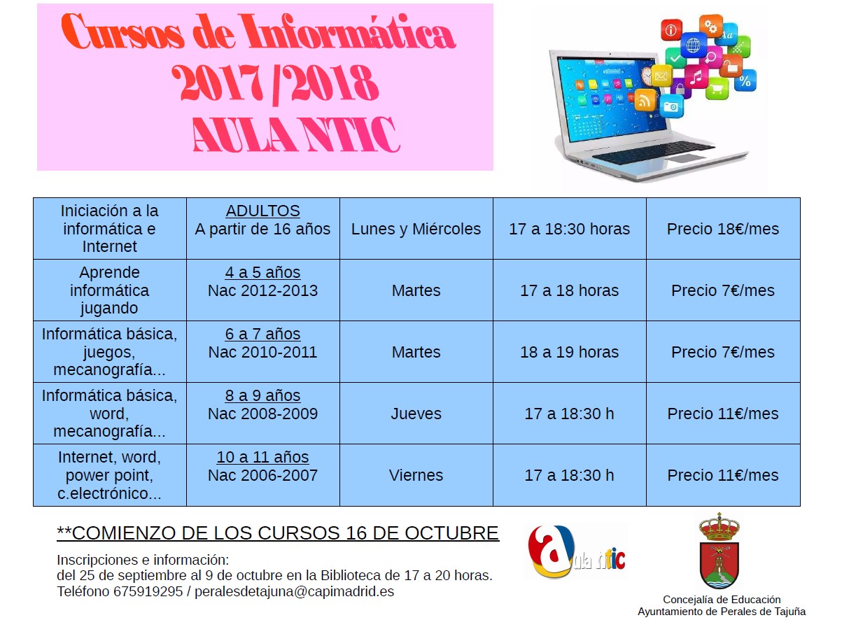 Cursos de informática